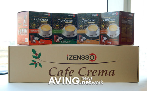 iZENSSO, ‘Simply Perfect’ coffee machine