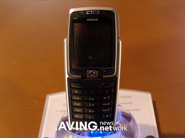 Nokia E70 wit a full QWERTY keyboard
