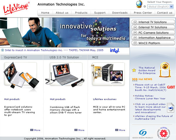 Digital Equipment and Systems 39 - Digital and analog TV card for ...