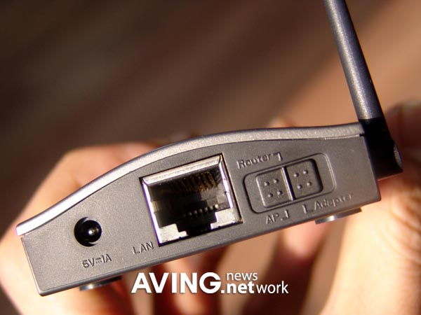 Belkin wireless G travel router ‘F5D7233kr’ supports 3 modes