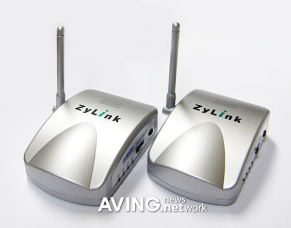 'Zylink' transmits files from a pc to a TV in range wirelessly