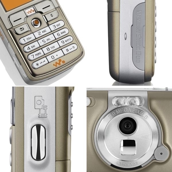 New W700 WALKMAN Phone launched in Titanium Gold colour