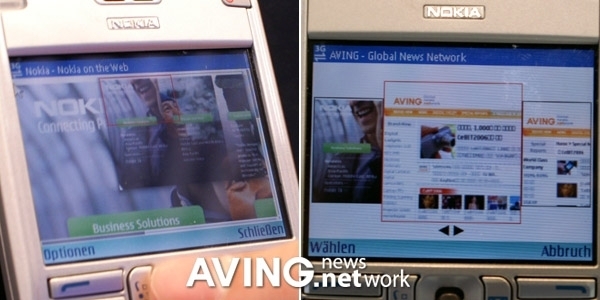 NOKIA presented DVB-H Phone 'N92' at CeBIT2006