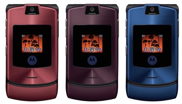 Motorola RAZR V3i in Full Bloom with Three New Colors