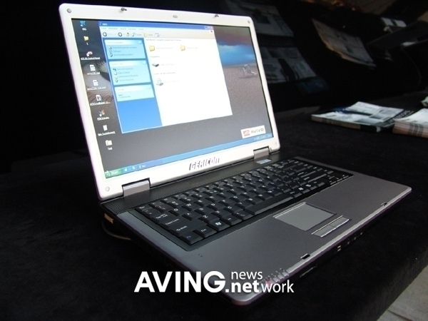 Take a look at Austrian notebook 3-Gericom '1st Supersonic Duo'