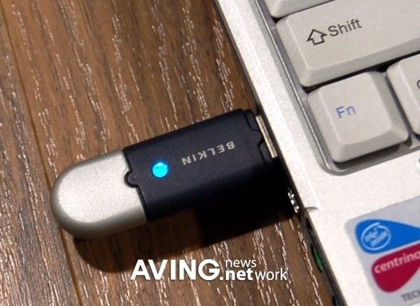 Enjoy mobility with Belkin USB Bluetooth adapter