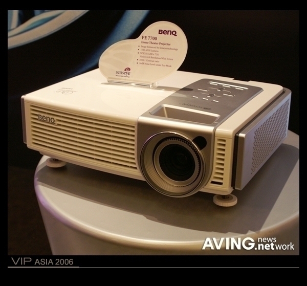 BENQ DLP Home theater projector 'PE7700' equipped with 6 color wheel