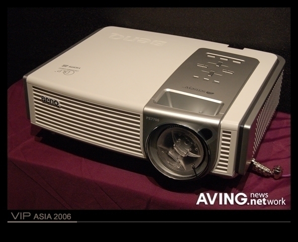 BENQ DLP Home theater projector 'PE7700' equipped with 6 color wheel