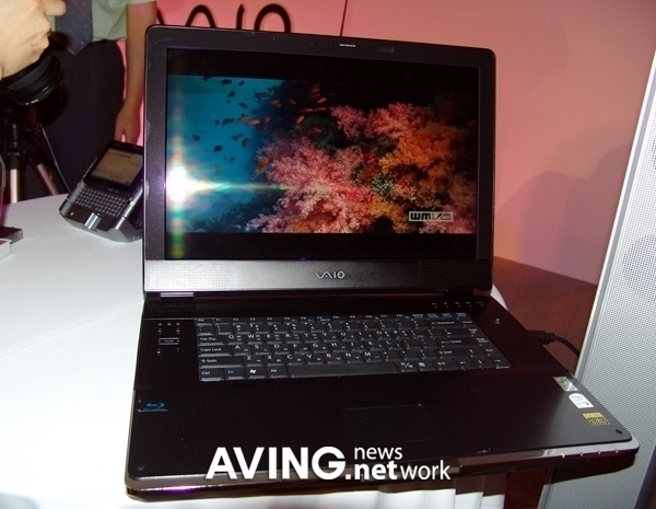 Sony unveils new VAIO notebook AR series with Blu-ray disc drive as the ...