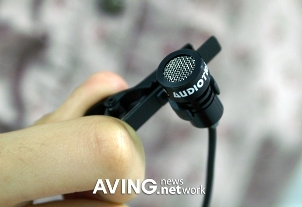 Audiotrack to introduce portable mini pin-mike