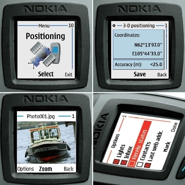 Nokia TETRA handportable radio 'THR880i' with integrated GPS