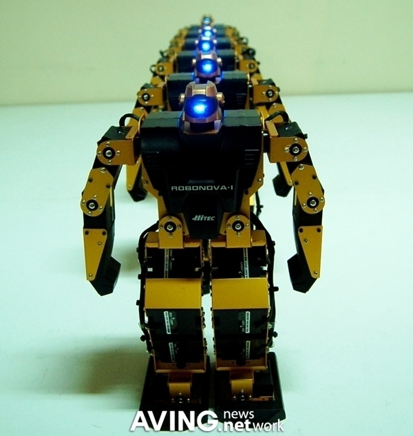 12-inch small but powerful walking robot 'Robonova'