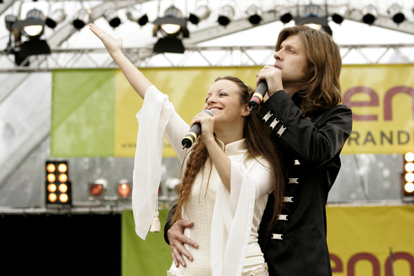 The performance of John Kelly at the IFA Summergarden