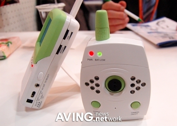 2.5-inch color monitoring system