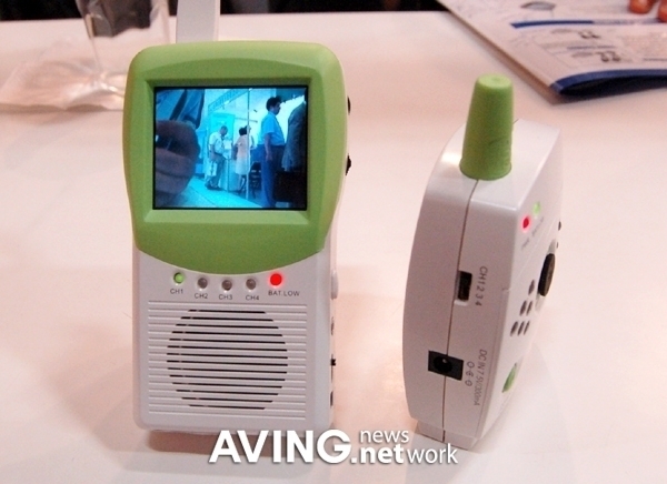 2.5-inch color monitoring system