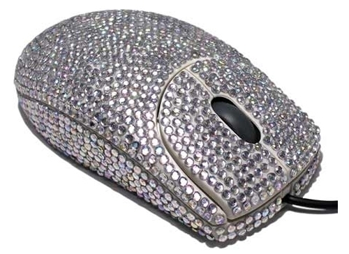 Kare-design to explore Swarovski decorative PC mouse