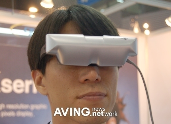 Face-mounted-display concept 3D display