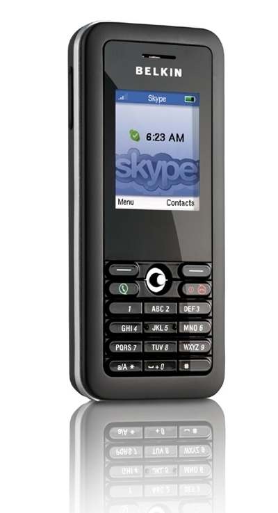 The Belkin Wi-Fi Phone makes you call from Boingo Hot Spots