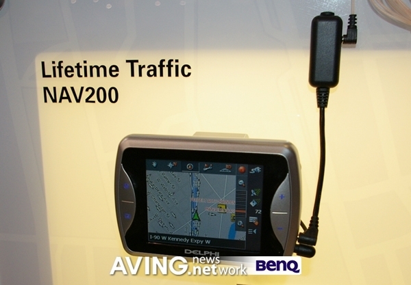 Delphi to present 3.5-inch portable navigation