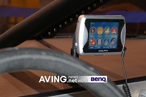 Delphi to present 3.5-inch portable navigation