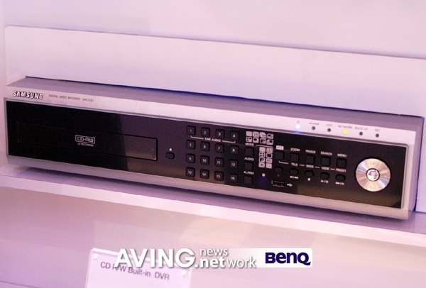Samsung to present 16-channel CD R/W built-in DVR