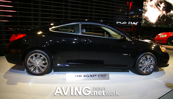 Pontiac to unveil 2008 G6 GXP model
