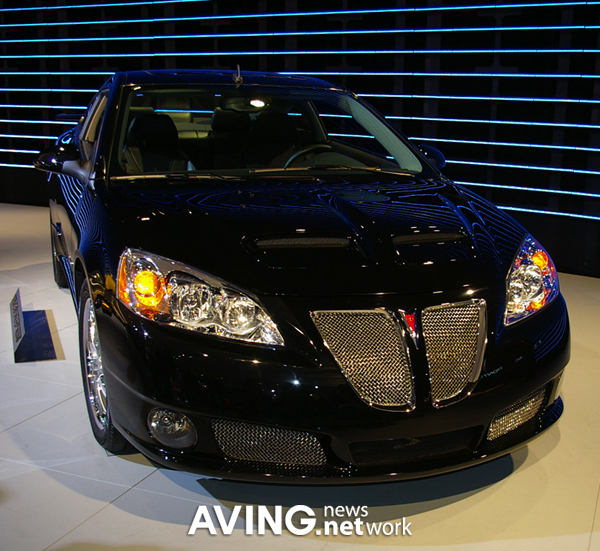 Pontiac to unveil 2008 G6 GXP model