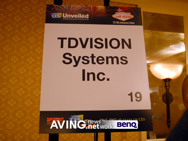 TDVISION to present 3D head mounted display