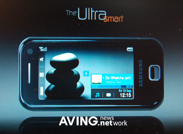 [3GSM-Samsung] Ultra Smart F700 equipped with full touchscreen and ...