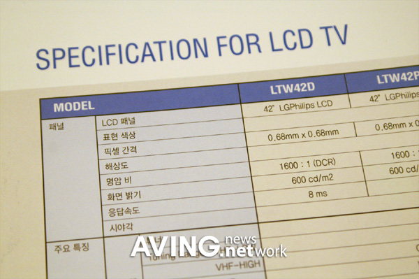 KTV Global to present 42-inch LCD TV 'LTW42D'