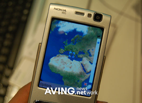 [3GSM-Nokia] N series application (1) - N95 'Mapping and Navigation'