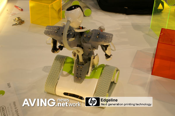 MECCANO to present its spy robot 'Spyke' operating via internet