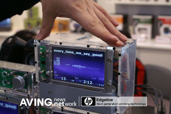 [CeBIT2007 Korean Power] Soundgraph’s 4.3-inch supplementary LCD ‘Front ...