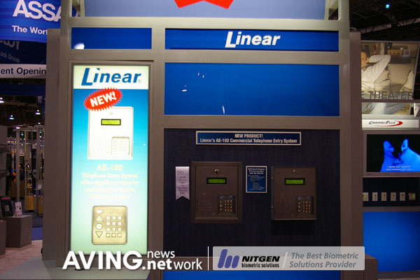 Linear to present its telephone entry system