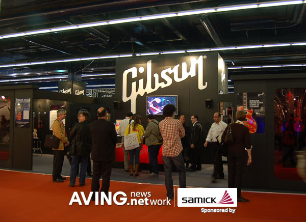 [Musikmesse 2007 Visual Focus] Gibson booth tour