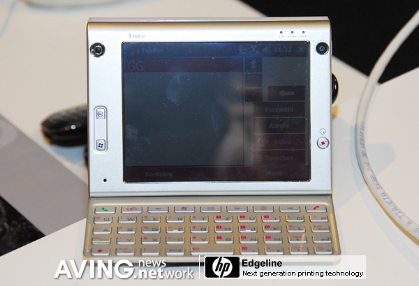 High-spec PDA phone ‘Ameo’ supporting HSDPA