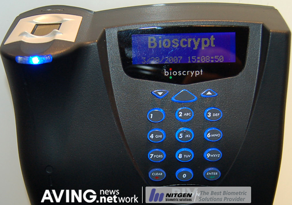 Bioscrypt to present its fingerprint algorithm and sensor