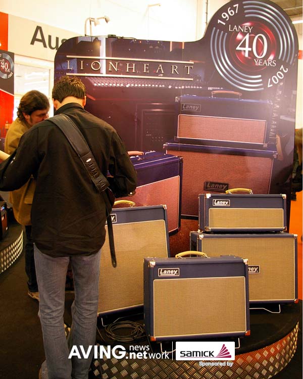 Laney to present its 40th anniversary model 'Lionheart'