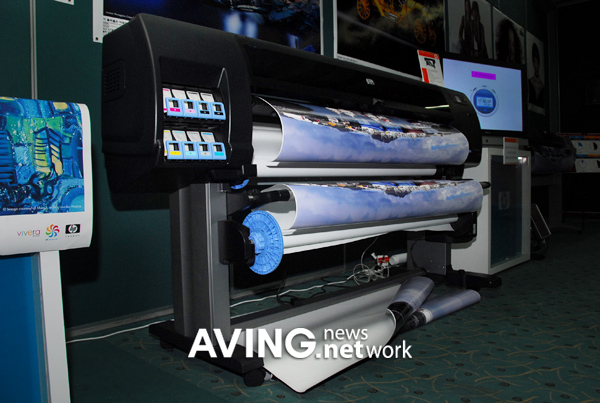 ‘HP Designjet Z6100’ printer featuring high speed and large volumes