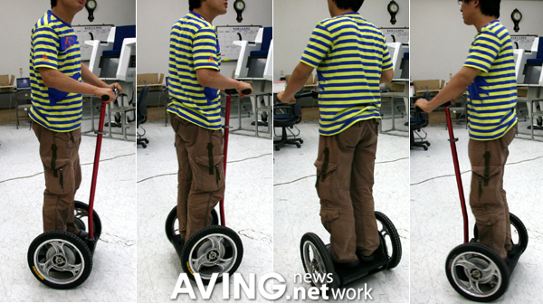 KAIST to introduce a modified version of Segway 'Hubo-Way' in Korea