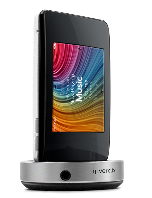 Reigncom to launch dedicated cradle for iriver clix