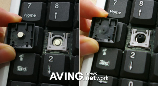 New concept keyboard adopting magnetic levitation