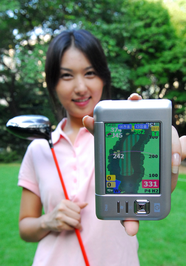 HP Korea to launch its PDA with golf GPS navigation