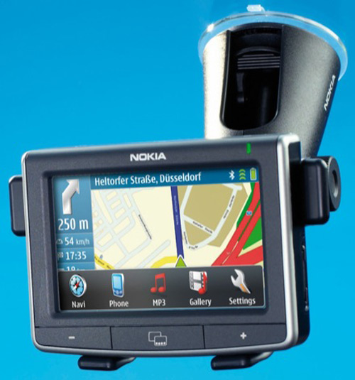 4.3-inch multimedia navigation 'Nokia 550'