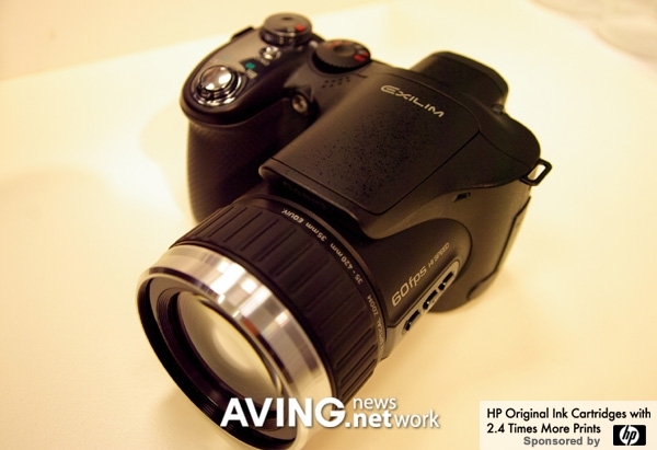 Casio's first prototype digital camera supporting 60fps