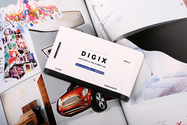 'DIGIX Super Multi Reader' supporting 61 kinds of memory cards