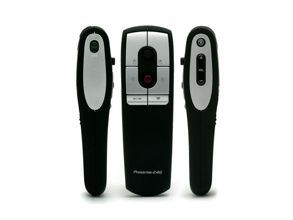 Wireless keyboard, mouse and presenter supporting 2.4GHz