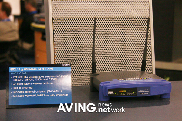 Sony to unveil its 3G multi-codec network camera