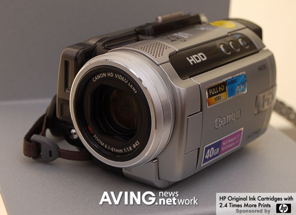 [Flagship model] Canon's first AVCHD camcorder 'HG10'