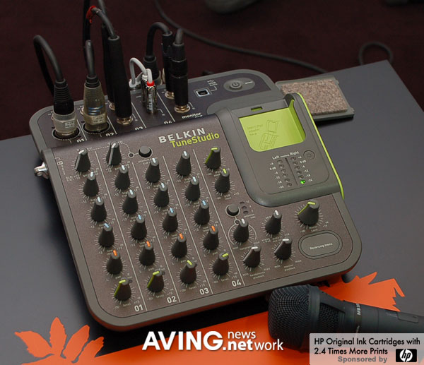 [Flagship model] BELKIN to present its recording mixer 'TuneStudio'